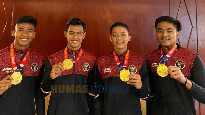 Tiga Mahasiswa Udinus Peraih Medali Emas Sea Games, Diganjar Beasiswa - Tribunjateng.com