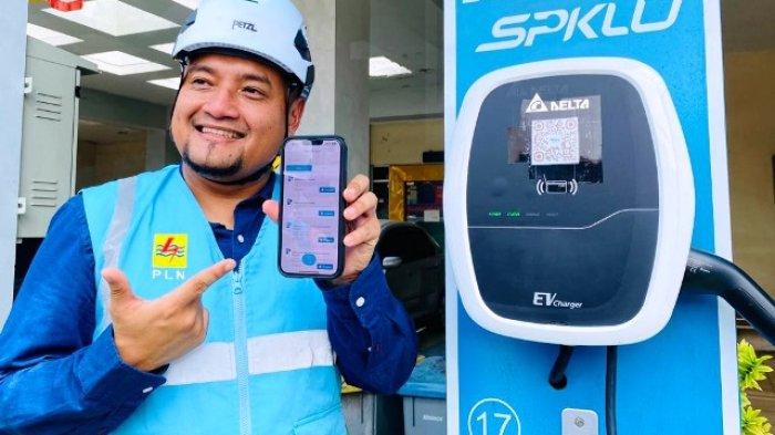Kabar Gembira, Sudah Ada Stasiun Pengisian Kendaraan Listrik Umum SPKLU di Depan PLN Slawi ...