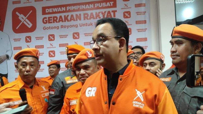 Anies Baswedan Hadir di Peresmian Ormas Gerakan Rakyat, Akan Jadi Parpol Baru? - Tribunjateng.com