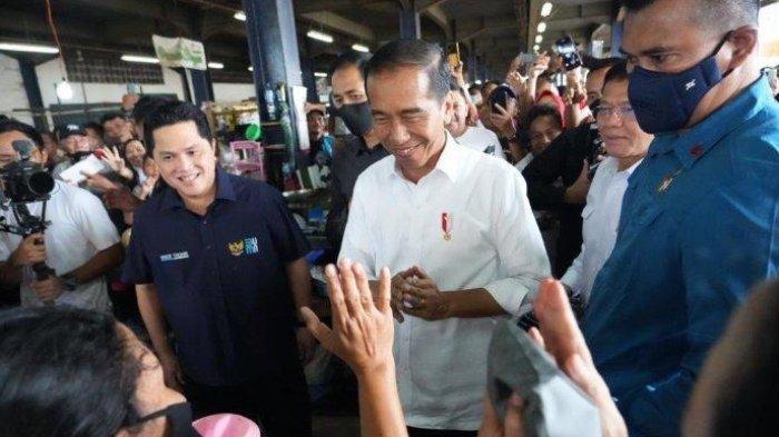 Kinerja Dipuji Jokowi, Erick Thohir Potensial Jadi Cawapres di Pilpres 2024 - Tribunjateng.com