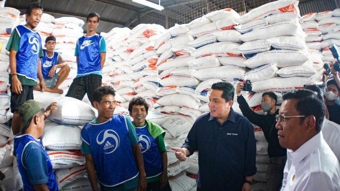 Stabilkan Harga Pangan, Erick Thohir Tindak Tegas Penimbun Beras - Tribunjateng.com