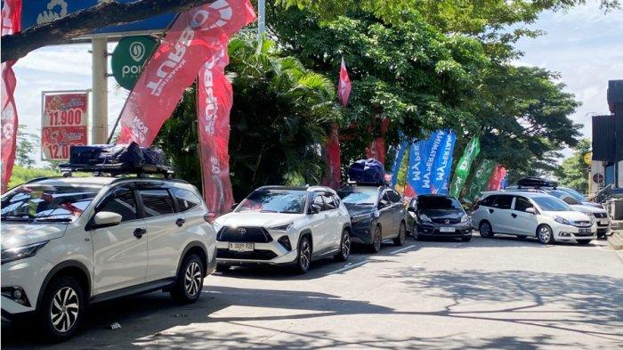 Rest Area KM429A Ungaran Mulai Dipadati Mobil Pemudik, Yuli Utami: Biar ...
