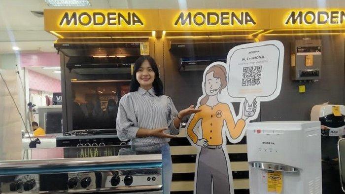 Modena Usung Front Loading 10kg di Pameran Modern Electronic Java ...