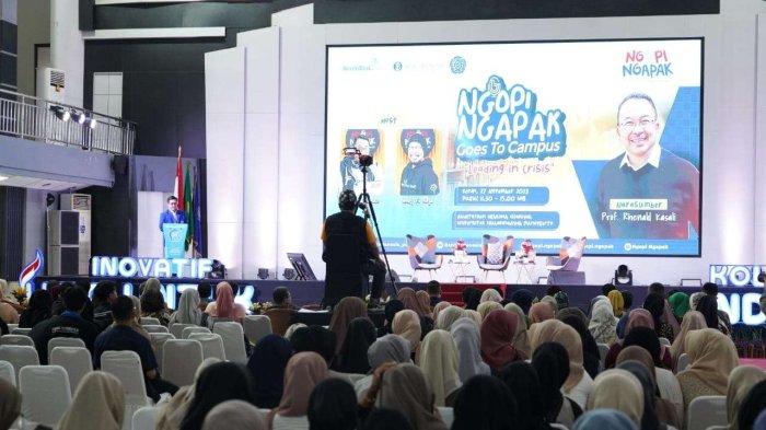 Ngopi Ngapak Goes To Campus, FEB UMP & BI Sajikan Talkshow Inspiratif dengan Prof Rhenald Kasali ...