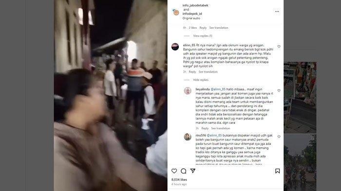 Viral Warga Pendatang Nyaris Bentrok Gegara Tolak Kegiatan Sahur Keliling, Kini Terancam Diusir ...