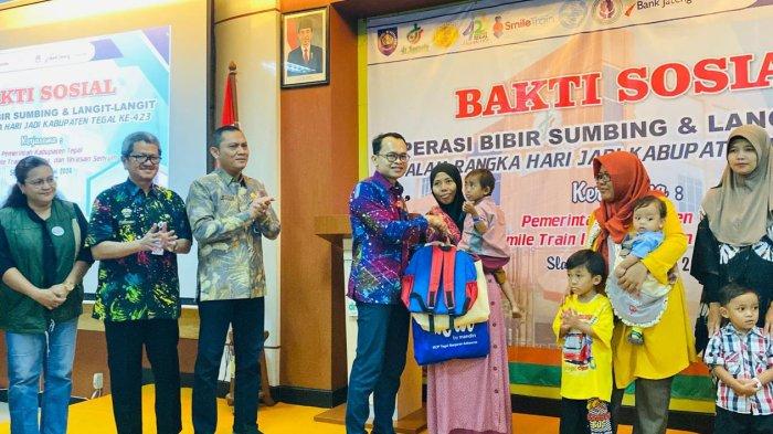 HUT ke-423 Kabupaten Tegal, RSUD dr Soeselo Gelar Baksos Operasi Bibir ...