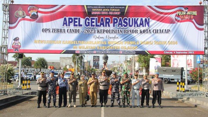 Polresta Cilacap Laksanakan Apel Gelar Pasukan Operasi Zebra Candi 2023 ... Polresta Cilacap Laksanakan Apel Gelar Pasukan Operasi Zebra Candi 2023 ...