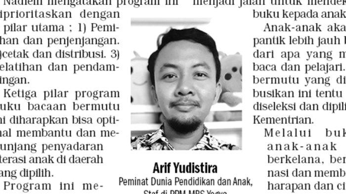 Opini Arif Yudistira: Asa dari Setumpuk Pustaka - Tribunjateng.com