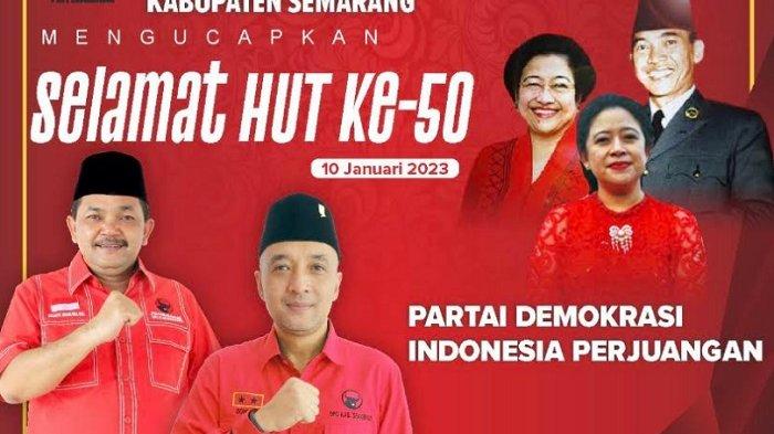 Jelang HUT ke-50 PDI Perjuangan, Ini Harapan Ngesti Nugraha dan Bondan ...