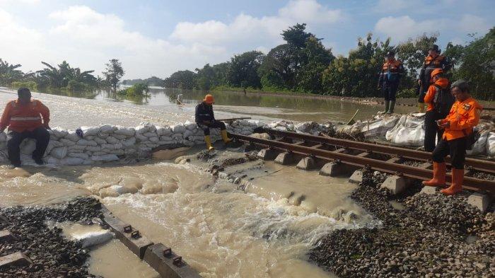 Tanggul Sungai Tuntang Jebol, 650 Keluarga Terdampak Banjir Grobogan - Tribunjateng.com
