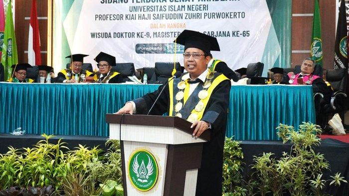 Pesan Penting Rektor UIN Saizu ke 643 Wisudawan: Lulusan Harus Adaptif, Inovatif, dan Kompetitif ...