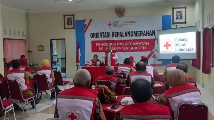 Pengurus PMI Kecamatan Ikuti Orientasi Kepalangmerahan PMI Sragen ...