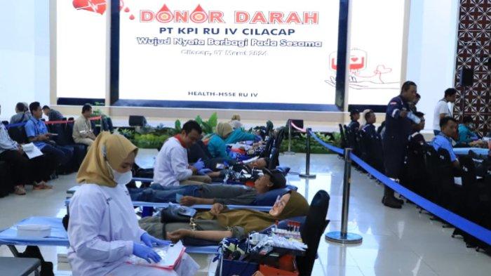 Kilang Cilacap Gelar Donor Darah Rutin, Bagikan Paket Sembako Ramadan ...