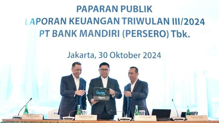 Bank Mandiri Catat Penyaluran Kredit Rp 1.590 Triliun di Kuartal III 2024 - Tribunjateng.com