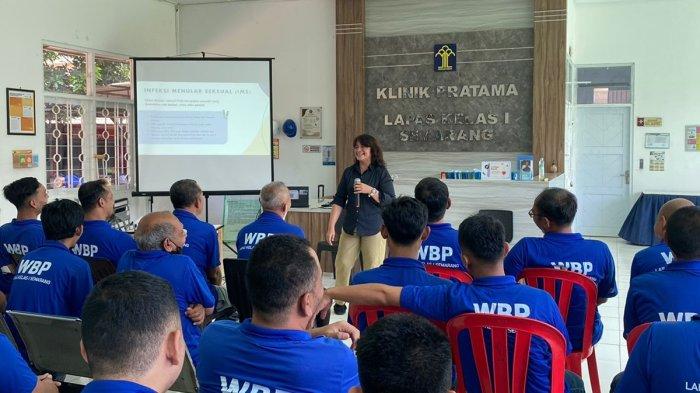 Narapidana Lapas Kedungpane Semarang Dibentuk Jadi Kader Kesehatan - Tribunjateng.com