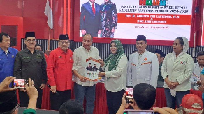 Sadewo-Lintarti Resmi Dideklarasikan Jadi Cabup dan Cawabup dari ...