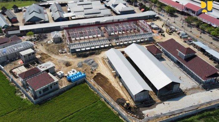 Inilah Penampakan Proyek Pasar Glendoh Grobogan, Target Rampung Juli ...