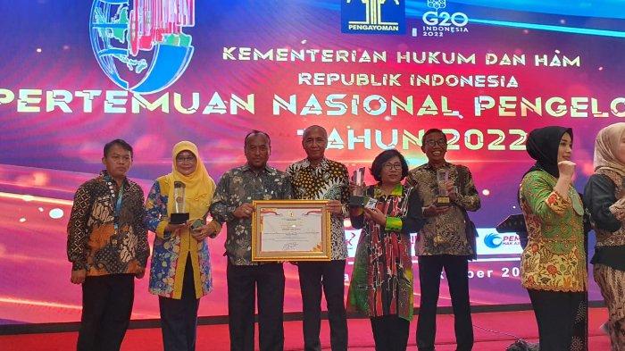 Pembinaan JDIH, Kemenkumham Jateng Raih Penghargaan Terbaik II Se-Indonesia - Tribunjateng.com