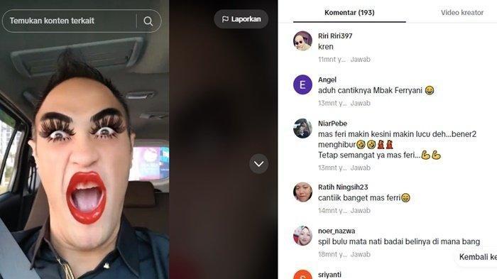 Inilah Penampilan Ferry Irawan 'Berdandan' Bak Wanita Usai Cerai Dari ...