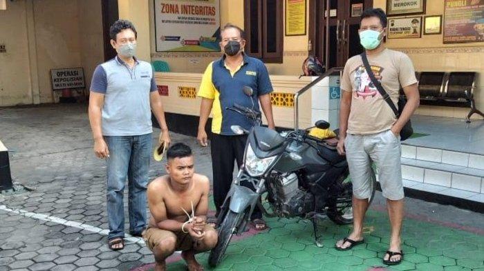 Pencuri Motor Ini Sempat Kaget Setelah Melihat Plat Motor Ternyata ...
