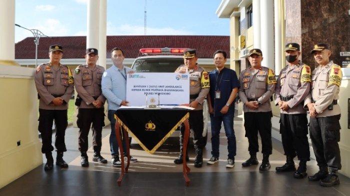 Dukung Tugas Polisi Layani Masyarakat, BRI Wonosobo Berikan 1 Ambulans ke Polres Wonosobo ...