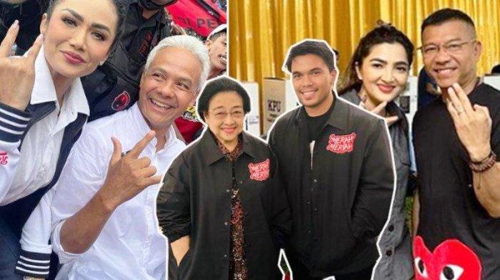 Perolehan Suara Keluarga Pasangan Atta-Aurel: Anang, Krisdayanti dan ...