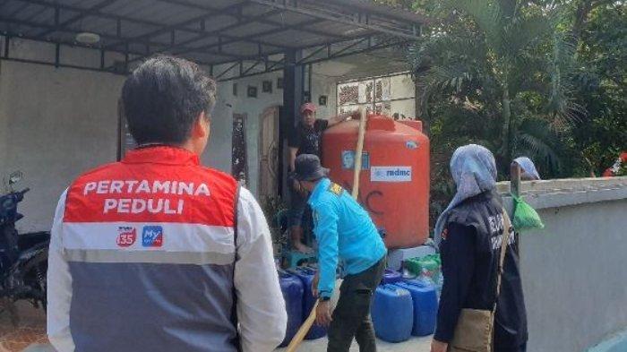 Pertamina Patra Niaga Regional JBT Salurkan Air Bersih di Kabupaten Cilacap - Tribunjateng.com