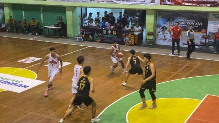 Menang Dramatis, Kota Semarang Pastikan Diri Lolos ke Semifinal Basket 5x5 Porprov XVI Jateng ...