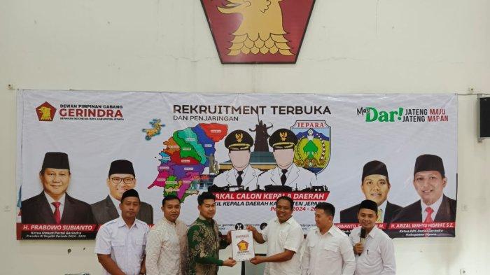 Gerindra Sodorkan Purwanto Bacawabup Jepara Pendamping Witiarso Utomo ...