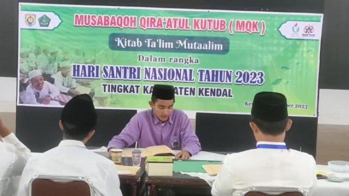 PCNU Kabupaten Kendal Gelar Musabaqoh Qiroatul Kutub Rayakan Hari Santri Nasional 2023 ...