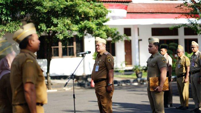 Pj Bupati Pati Pimpin Apel Perdana, Soroti Dampak Kemarau dan Ajak ASN Jaga Netralitas Pilkada ...