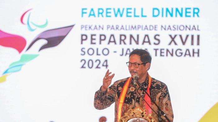 Jawa Tengah Juara Umum Peparnas 2024, Bonus Disamakan dengan Atlet PON - Tribunjateng.com