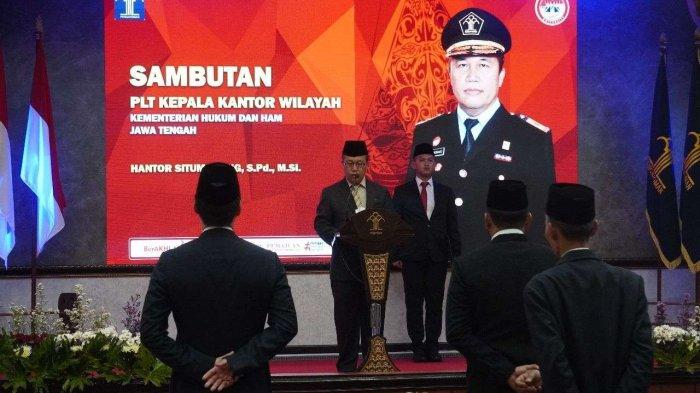 Plt Kakanwil Kemenkumham Jateng Lantik Pejabat Fungsional Kewarganegaraan dan Anggota MPD ...