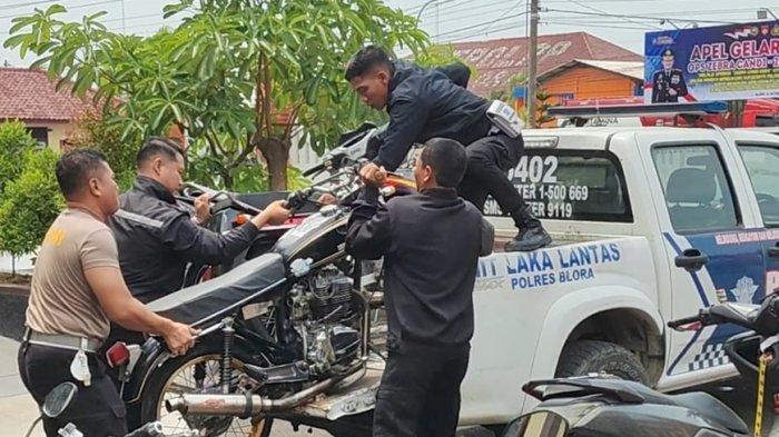 Masih Marak di Blora! 18 Motor Terlibat Aksi Balapan Liar Disita Polisi - Tribunjateng.com