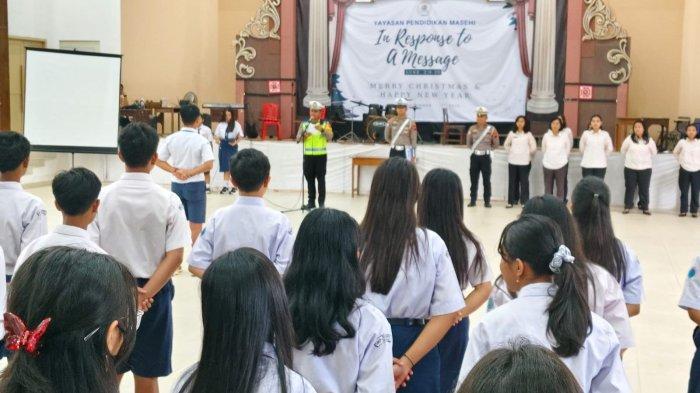 Cegah Kenakalan Remaja di Sekolah, Polres Jepara Geber 'Police Go to School' - Tribunjateng.com