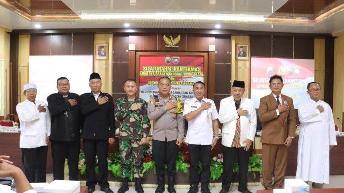 Polres Sragen Silaturahmi Kamtibmas dan Doa Bersama Lintas Agama Jelang Pilkada 2024 ...