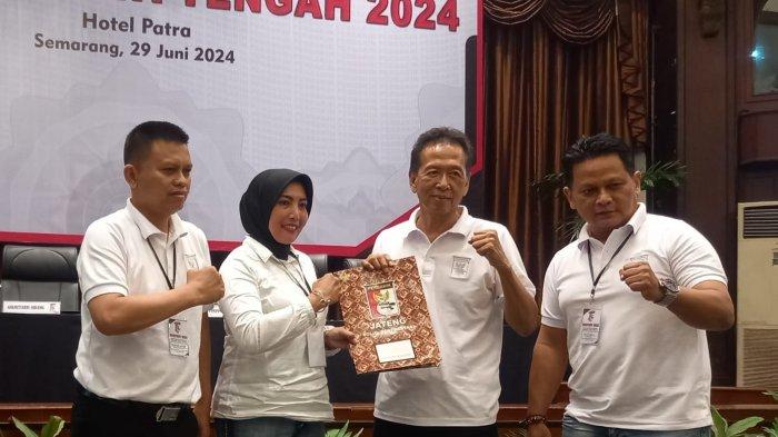 Sinyo Haryanto Kembali pimpin Perbakin Jateng - Halaman all - Tribunjateng.com