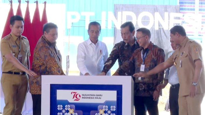 Presiden Meresmikan Pabrik BTR New Energy Material di KIK Kendal, Bisa ...