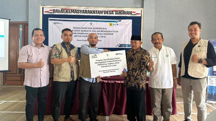Program Bantuan Desa Berdaya PLN UIP JBT bersama Pemerintah Desa Sugihan serta BUMDes Maju ...