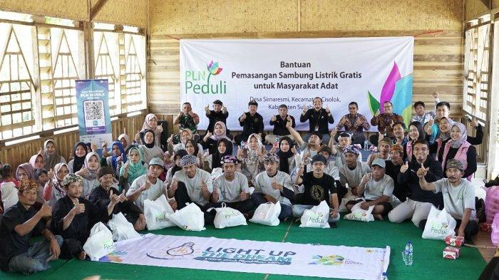 Nyalakan Mimpi Masyarakat Adat di Sukabumi, PLN bantu Sambung Listrik Gratis pada HLN ke-79 ...