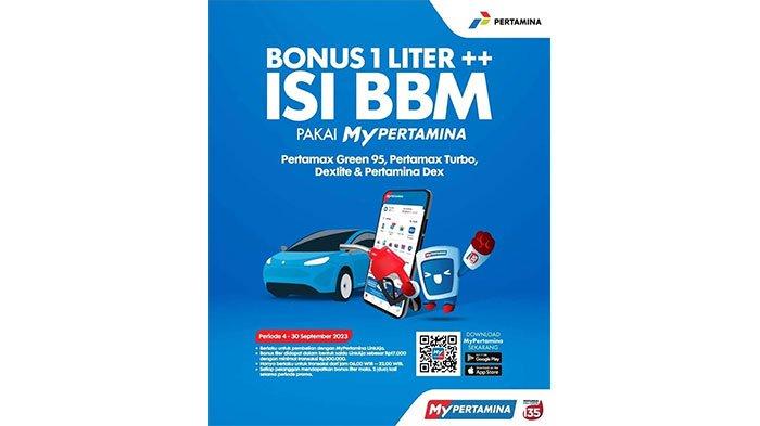 Kesempatan Terakhir, ditraktir 1 liter BBM di MyPertamina ...