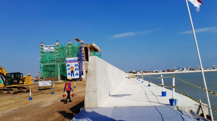 Tanggul Laut di Tambaklorok Semarang Digadang-gadang Jadi Kawasan Wisata Bahari - Tribunjateng.com