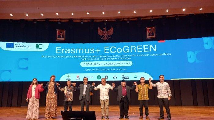 Rektor Unwahas Tandatangani Kontrak Projek Erasmus Plus Ecogreen Bersama Uni Eropa ...