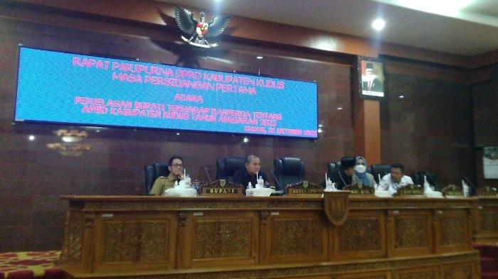 DPRD Kabupaten Kudus Gelar Rapat Paripurna Penjelasan Bupati Terhadap Ranperda APBD 2023 ...