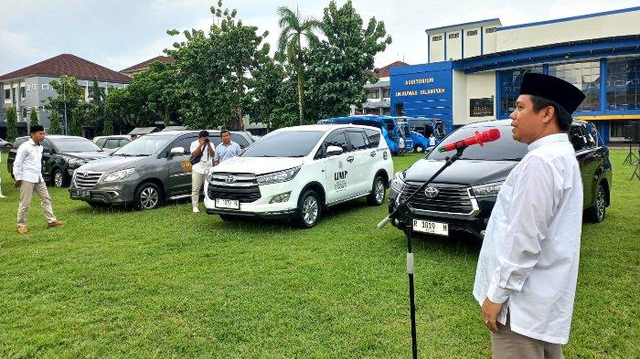 Rektor UMP Pimpin Apel Kendaraan Sambut Lebaran - Tribunjateng.com