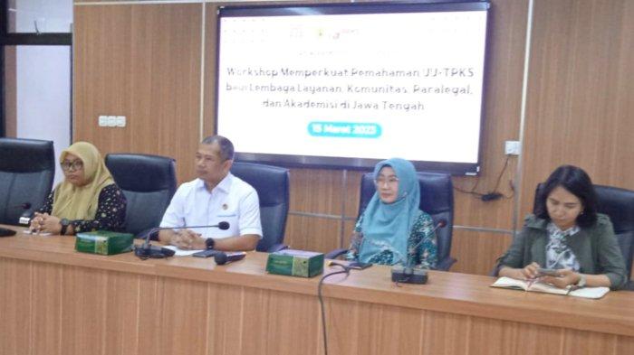 Rektor USM Buka Workshop Pemahaman UU TPKS - Tribunjateng.com