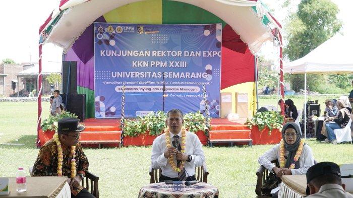 LPPM USM Gelar Kunjungan Rektor dan Expo KKN PPM XXIII - Tribunjateng.com