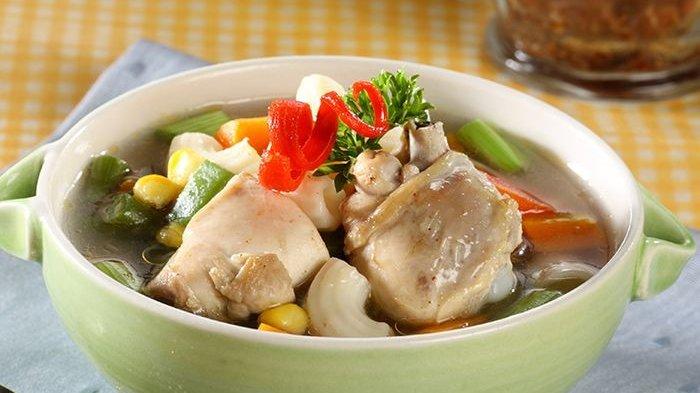 Resep Sup Ayam Sederhana Praktis dan Tetap Enak - Tribunjateng.com