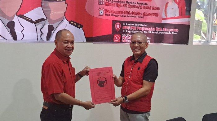 Sadewo Sudah Ambil Berkas Pendaftaran Bakal Calon Bupati Banyumas di ...