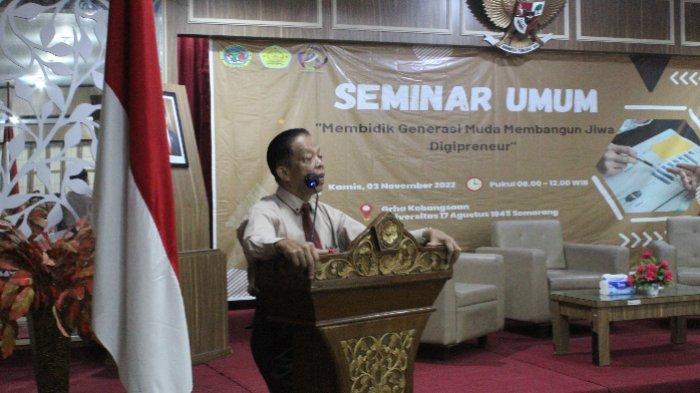 BEM FISIP UNTAG Semarang Membidik Generasi Muda Membangun Jiwa Digital Preneur Melalui Seminar ...